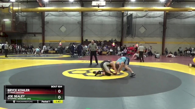 165 lbs Champ. Round 3 - Bryce Kohler, St Paris Graham vs Joe Sealey ...
