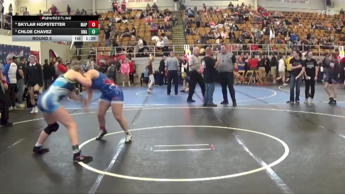 147 lbs Round 5 - Chloe Chavez, Unattached vs Skylar Hopstetter, Mapleton