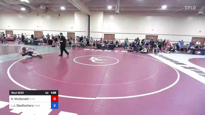 52 kg Cons 16 #2 - Kayden McDonald, Olympia Wrestling Club vs Jonas ...