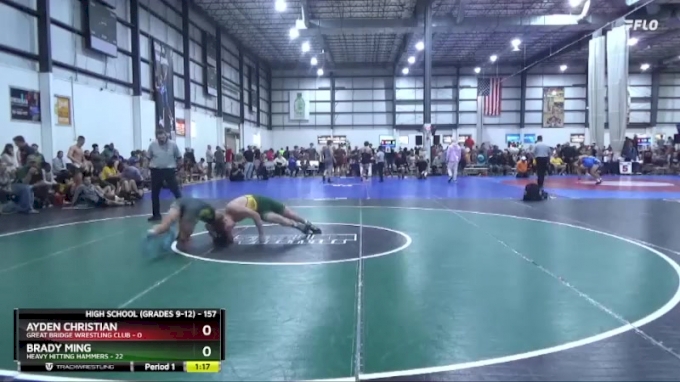 157 lbs Cons. Round 1 - Brady Ming, Heavy Hitting Hammers vs Ayden ...
