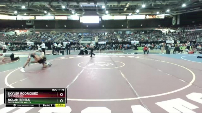 138 lbs Cons. Round 3 - Nolan Briels, Baker/Powder Valley vs Skyler ...