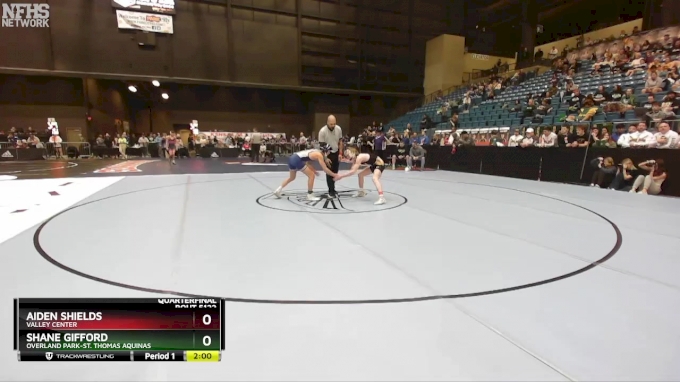 5A - 120 lbs Quarterfinal - Shane Gifford, Overland Park-St. Thomas ...