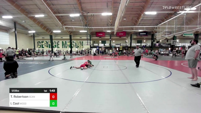 120 lbs Quarterfinal - Tanner Robertson, Scanlan Wrestling Academy vs ...