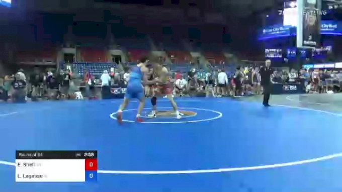 138 lbs Round Of 64 - Ethan Shell, North Carolina vs Luke Lagasse ...