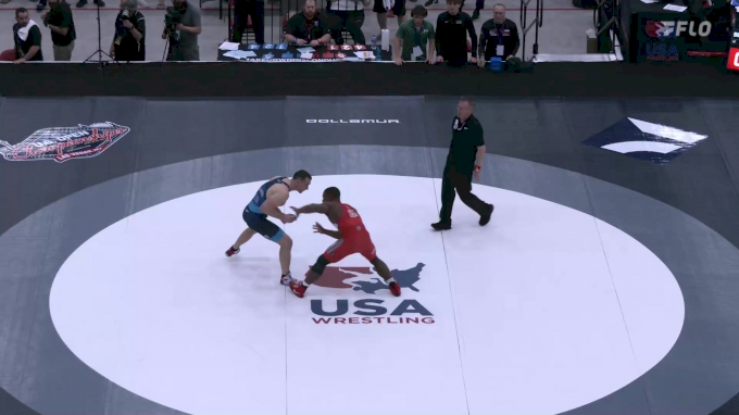 77 kg Final - Kamal Bey, Army (WCAP) vs Aliaksandr Kikiniou, Poway