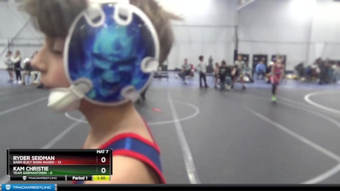 56 lbs Finals (2 Team) - Caleb Andress, Barn Built Barn Raised vs Lucas ...