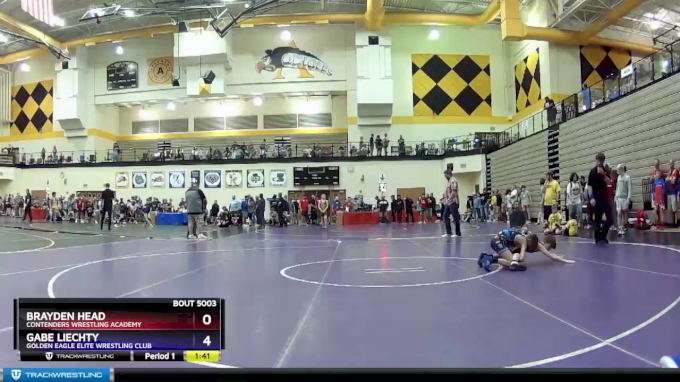 87 lbs Champ. Round 1 - Brayden Head, Contenders Wrestling Academy vs ...