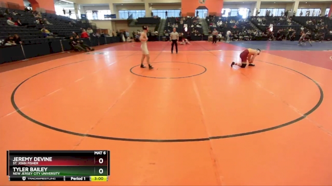 165 lbs Cons. Round 3 - Tyler Bailey, New Jersey City University vs ...