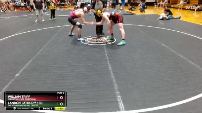 150/170 Round 2 - Landon LaTour** 150, The Storm Wrestling Center vs ...