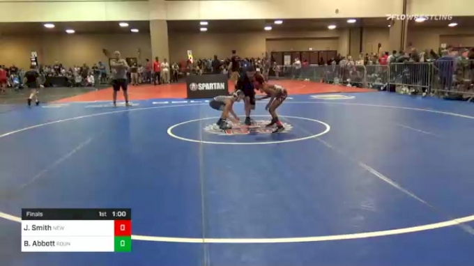 63 lbs Final - Julian Smith, New Jersey vs Beau Abbott, Roundtree ...