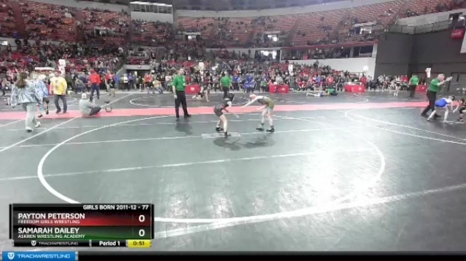 77 lbs Cons. Round 2 - Samarah Dailey, Askren Wrestling Academy vs ...