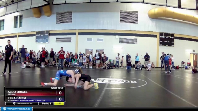 70 lbs Cons. Round 1 - Aldo Origel, Indiana vs Ezra Cappa, Bloomington ...