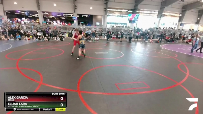 135 lbs Cons. Semi - Alex Garcia, Texas vs Elijah Lara, NXT Level ...