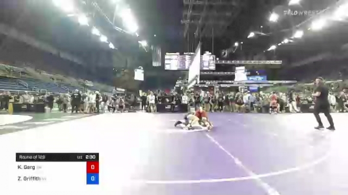 132 lbs Round Of 128 - Kaidance Gerg, Washington vs Zoe Griffith, New York