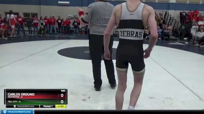 106 lbs Semis & Wb (16 Team) - Layne Horn, Rochester vs Liam O`Malley ...