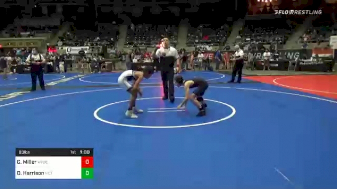 83 lbs Consolation - Guardian Miller, The Wrestling Factory Of ...