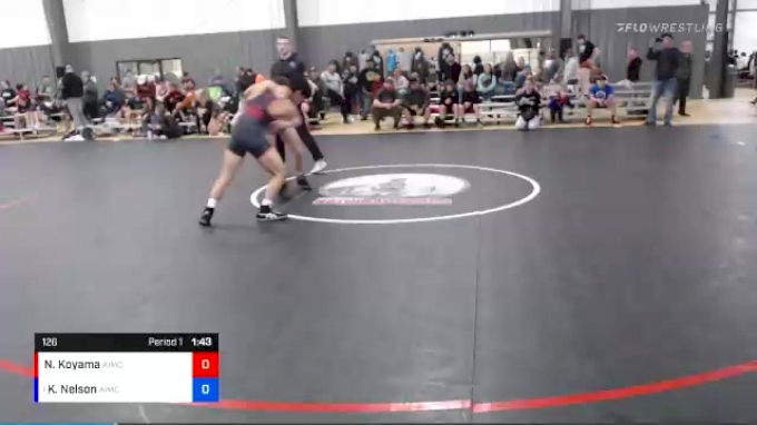 126 lbs 1st Place Match - Kyler Nelson, Askeo International Mat Club vs ...