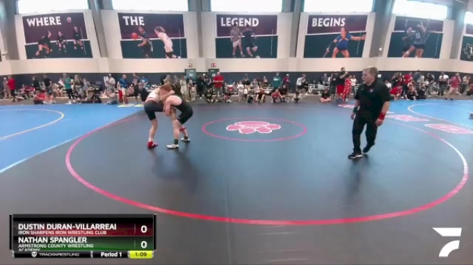 138 lbs Champ. Round 1 - Dustin Duran-Villarreal, Iron Sharpens Iron ...