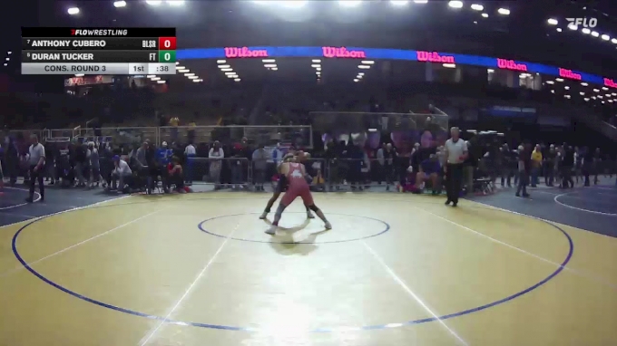 120 3A Cons. Round 3 - ANTHONY CUBERO, Bloomingdale Sr vs Duran Tucker ...