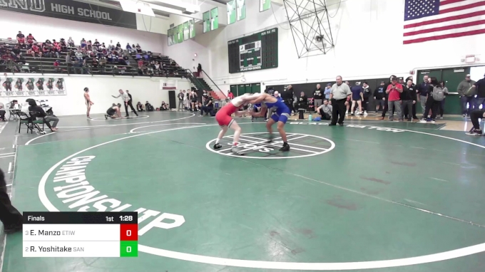 145 lbs Final - Evan Manzo, Etiwanda vs Ryder Yoshitake, San Marino