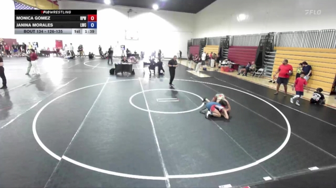 126-135 lbs Round 3 - Janina Morales, Legacy Wrestling Center vs Monica ...