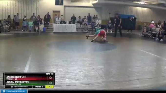 87 lbs Placement Matches (16 Team) - Jacob Buffum, Virginia vs Aidan ...