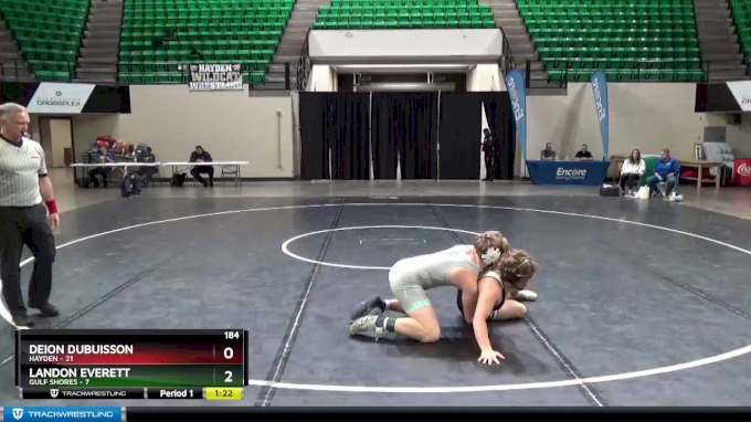 184 lbs Finals (2 Team) - Deion Dubuisson, Hayden vs Landon Everett ...