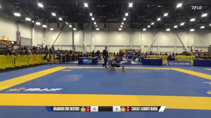 Carlos F Almonte Ibarra vs Brandon Eric Neiford 2024 World IBJJF Jiu ...