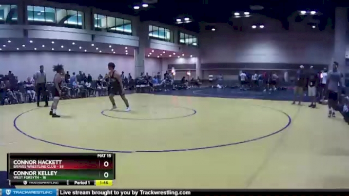 182 lbs Round 1 (10 Team) - Connor Kelley, West Forsyth vs Connor ...