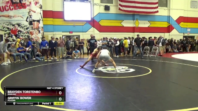 144 lbs 3rd Place Match - Griffin Bower, Poudre vs Brayden Torstenbo ...