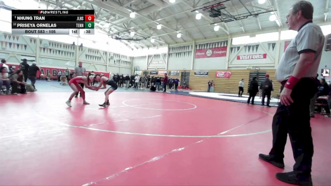 105 lbs Cons. Round 5 - Priseya Ornelas, Tennyson vs Nhung Tran, James ...