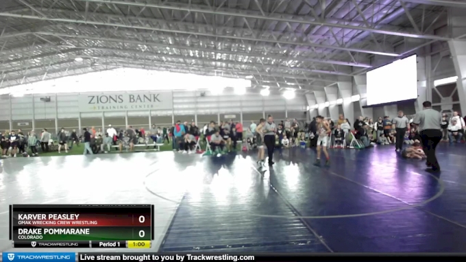 83 lbs Cons. Semi - Drake Pommarane, Colorado vs Karver Peasley, Omak ...