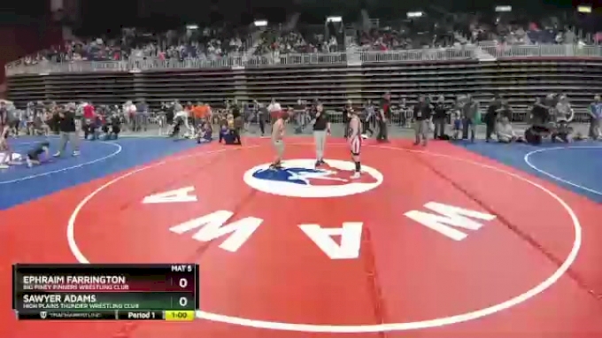 120 lbs 1st Place Match - Aiden Apodaca, Riverton USA Wrestling vs ...