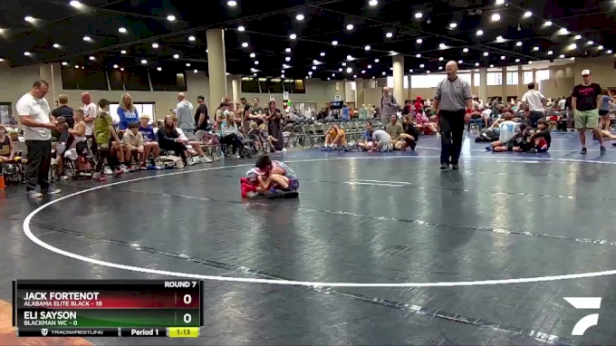 60 lbs Round 7 (8 Team) - Eli Sayson, Blackman WC vs Jack Fortenot ...