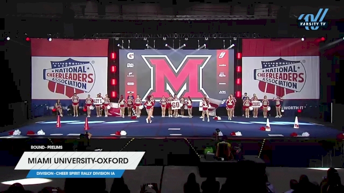 Miami University-Oxford [2025 Cheer Spirit Rally Division IA Prelims ...