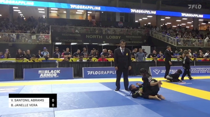 VICTORIA SANTONIL ABRAMS vs BELLA JANELLE VERA 2024 Pan Kids Jiu-Jitsu ...