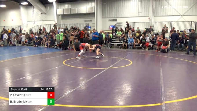 Consi Of 16 #1 - Peter Leventis, Quest vs Braden Broderick, Clinton