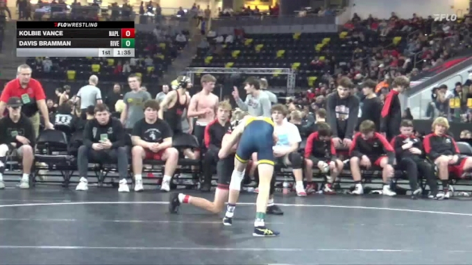 126 lbs Consolation Wb - Davis Bramman, Riverside, Oakland vs Kolbie ...