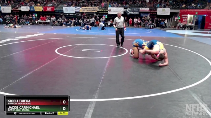 215 lbs Cons. Round 1 - Sioeli Tuifua, Barrow High School vs Jacob ...