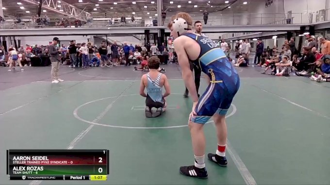 113 lbs Placement (4 Team) - Alex Rozas, Team Shutt vs Aaron Seidel ...