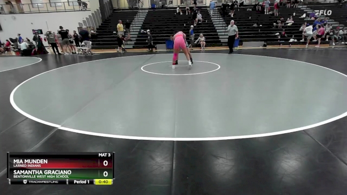 145 lbs 5th Place Match - Samantha Graciano, Bentonville West High ...