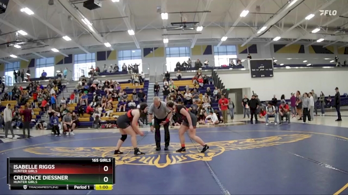 165 Girls 1st Place Match - Isabelle Riggs, Hunter Girls vs Credence ...