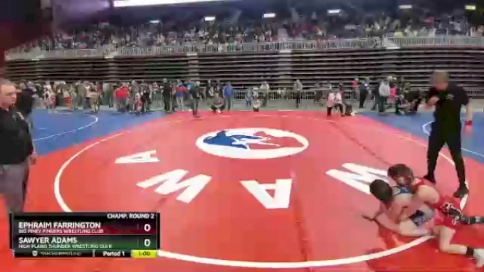 77 lbs Champ. Round 1 - Brayden Metzer, Peak Wrestling Club vs Cooper Marvel, Eastside United ...