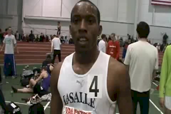 Korey Edwards La Salle University Mile
