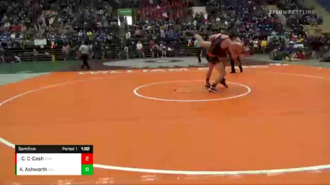 1 - 195 lbs Semifinal - Cayden Cook-Cash, Riverheads vs Austin Ashworth ...