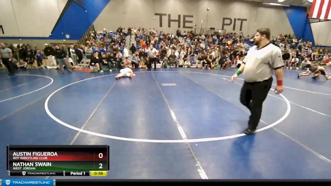112 lbs Cons. Round 3 - Austin Figueroa, Roy Wrestling Club vs Nathan ...