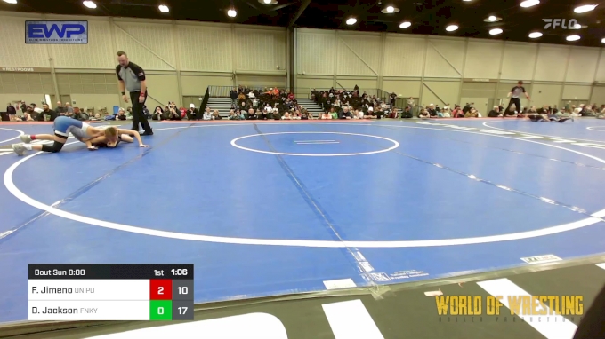 84 lbs Semifinal - Fernando Jimeno, Untouchables 12u PURPLE vs Dominick ...