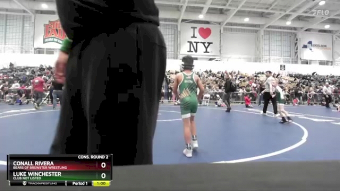63 lbs Cons. Round 2 - Conall Rivera, Bears Of Brewster Wrestling vs ...