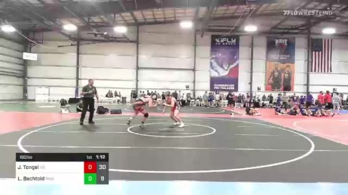 160 lbs Rr Rnd 1 - Jack Tongel, Young Guns White vs Logan Bechtold ...