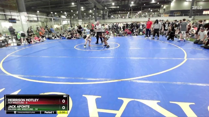 80 lbs Finals (2 Team) - Jack Aponte, RALEIGH ARE WRESTLING vs Morrison ...